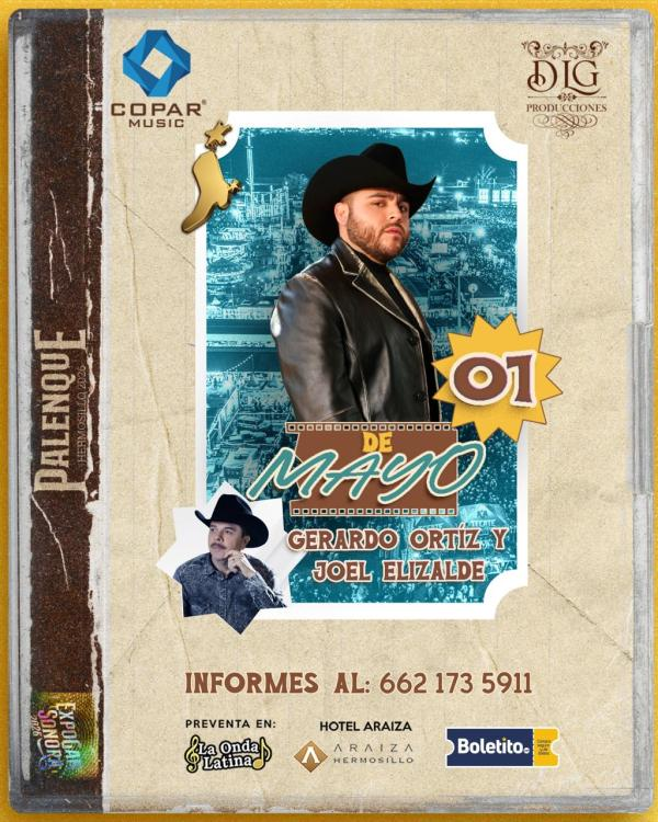 Palenque Hermosillo 2026 Artistas, Fechas y Boletos | Expogan Sonora